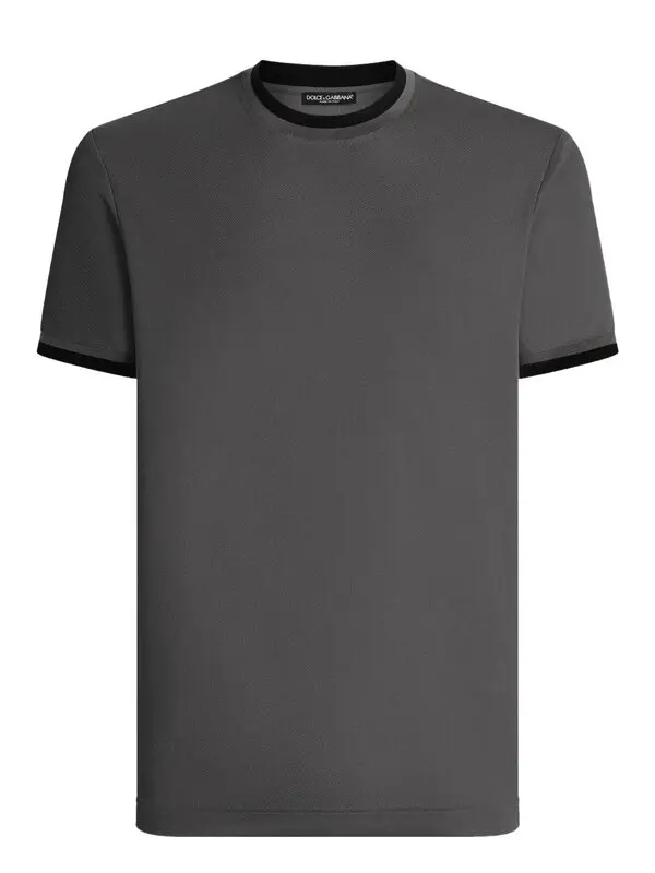 Dolce & Gabbana Short Sleeve T-shirt - Grey