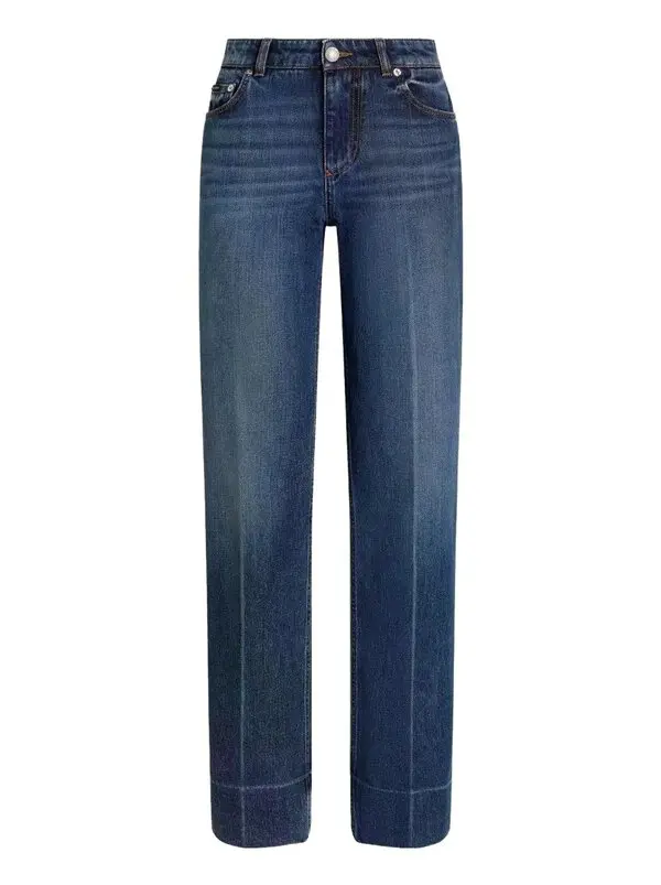 Dolce & Gabbana Straight-leg Jeans - Blue