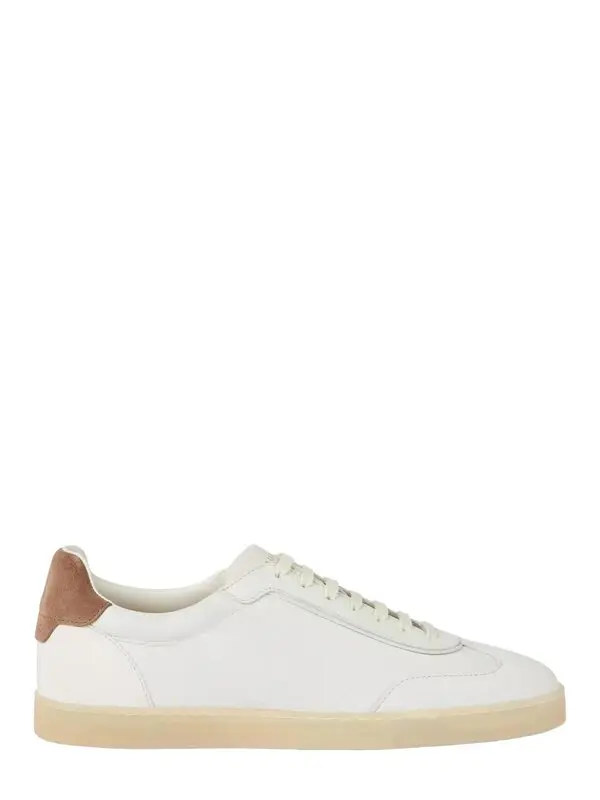 Brunello Cucinelli Leather Low-top Sneakers - White