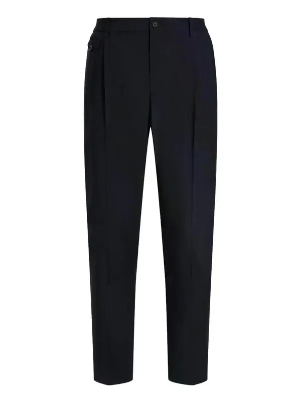 Dolce & Gabbana Pleat-detail Trousers - Blue