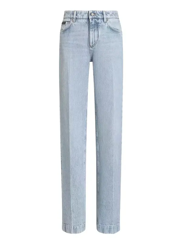 Dolce & Gabbana Straight-leg Jeans - Blue