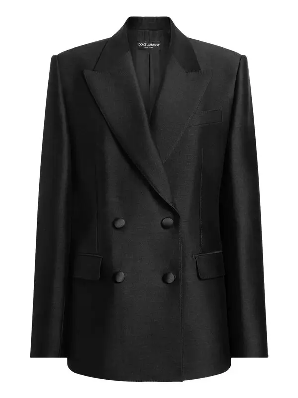 Dolce & Gabbana Double-breasted Blazer - Black