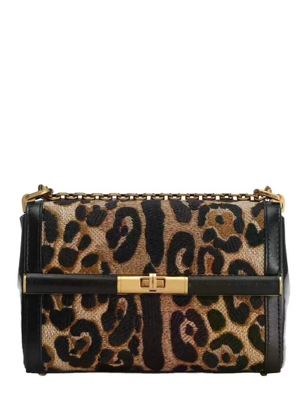 Dolce & Gabbana Marlene Mini City Cross Body Bag - Brown