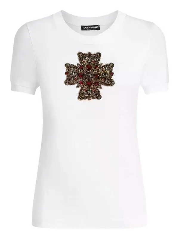 Dolce & Gabbana Cross T-shirt - White