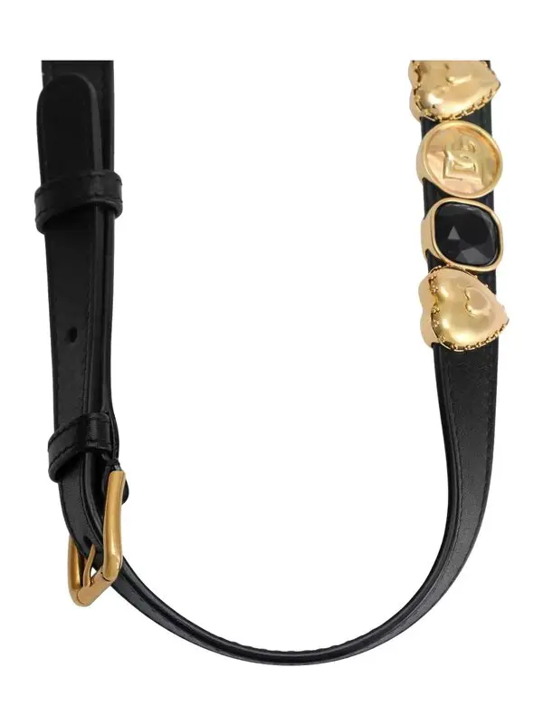 Dolce & Gabbana Embellished Shoulder Strap - Black