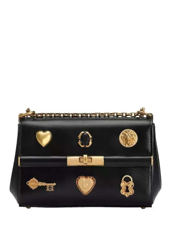 Dolce & Gabbana Mini Marlene City Shoulder Bag - Black