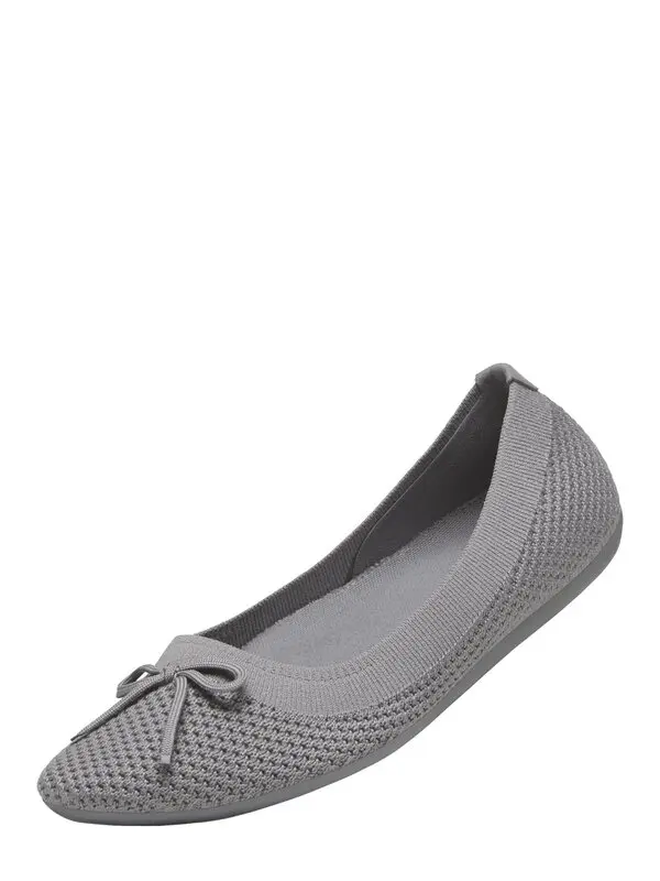 Allbirds Tree Breezer Bow Ballerina Flats - Grey