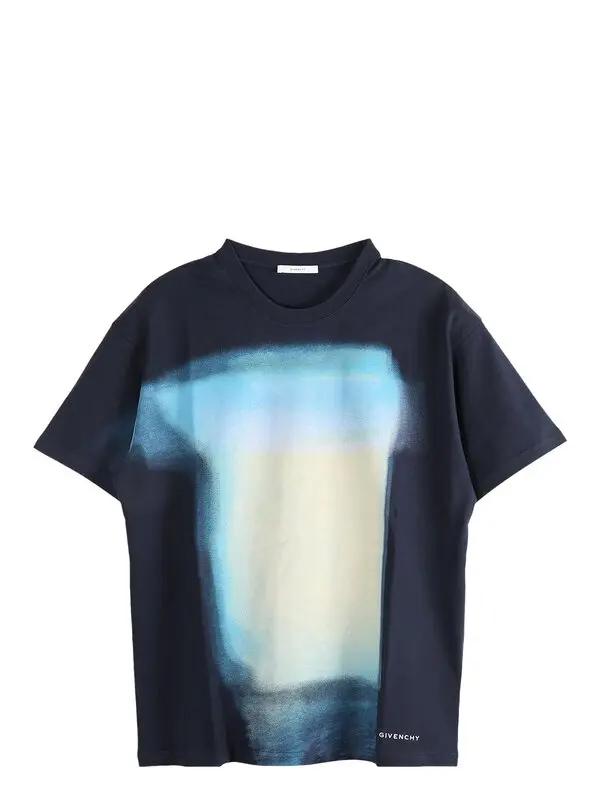 Givenchy Afternoon Light Print T-shirt - Blue