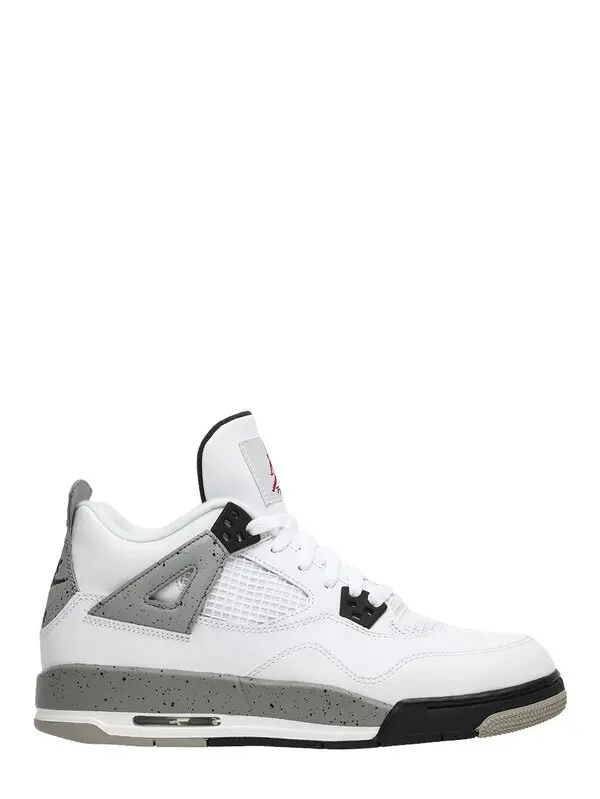 JORDAN 4 Retro Og Bg Cement Sneakers - White