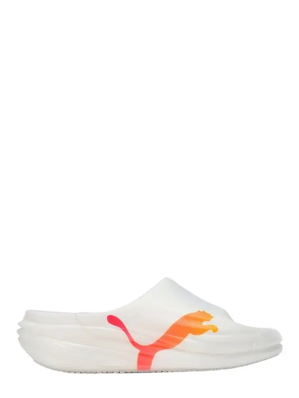 PUMA Unwind Nitro Cat Active Sandal - Puma White/sun Stream/sunset Glow