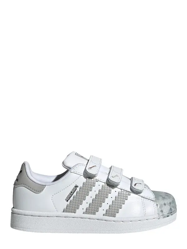 Adidas Superstar Ii Comfort Closure Minecraft - Cloud White/grey Two/core Black