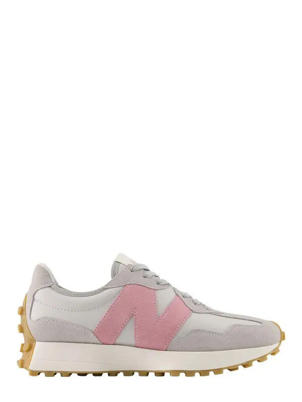 NEW BALANCE 327 Sneakers - Raincloud With Pink Taffy