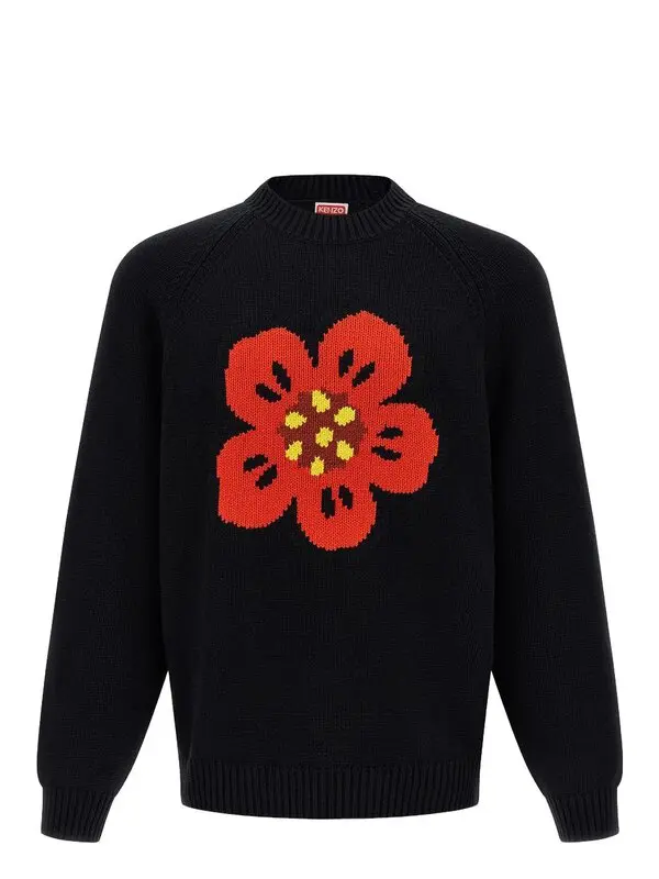 Kenzo Boke Flower Sweater - Black