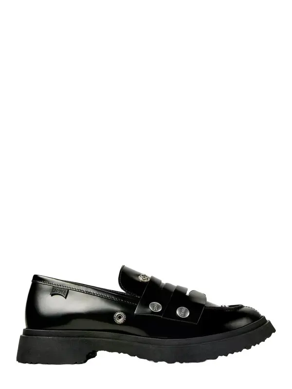 Camper Twins Walden Leather Loafers - Black
