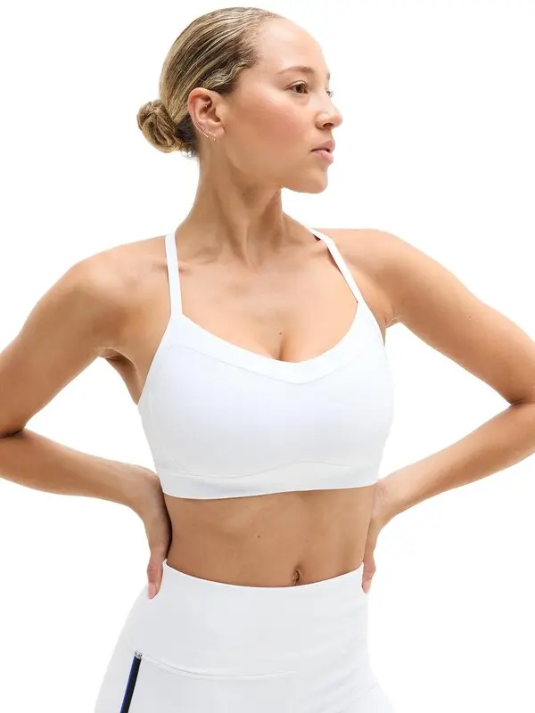 Athleta Vital Sports Bra D-dd - Bright White
