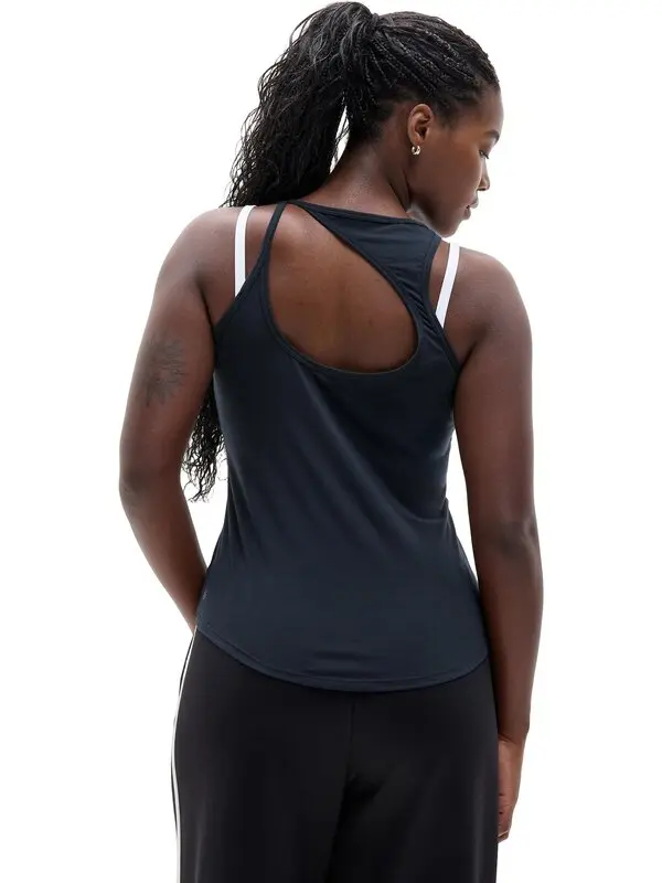 Athleta With Ease Cut Out Tank - Eclipse