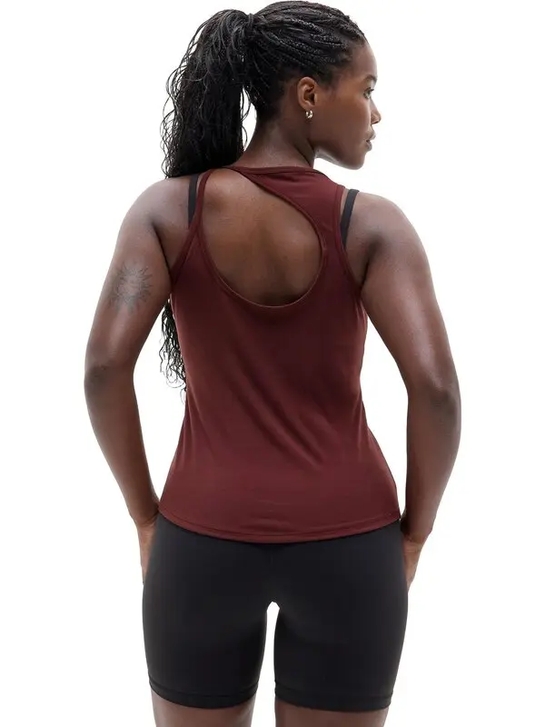 Athleta Cut Out Tank - Garnet