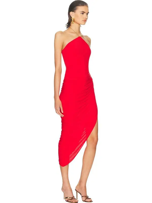 Ronny Kobo Cerva Dress - Fiery Red
