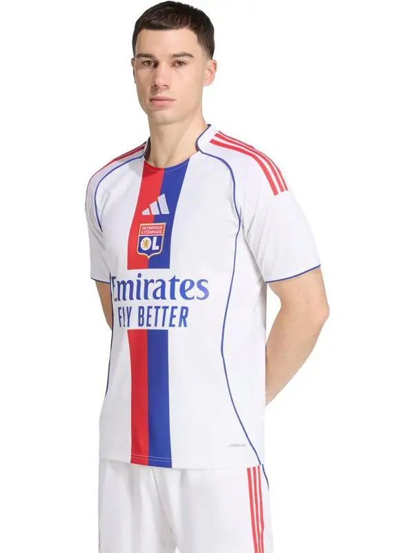 Adidas Olympique Lyonnais 25/26 Home Jersey - White