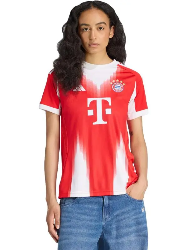 Adidas Fc Bayern 25/26 Home Jersey - Red