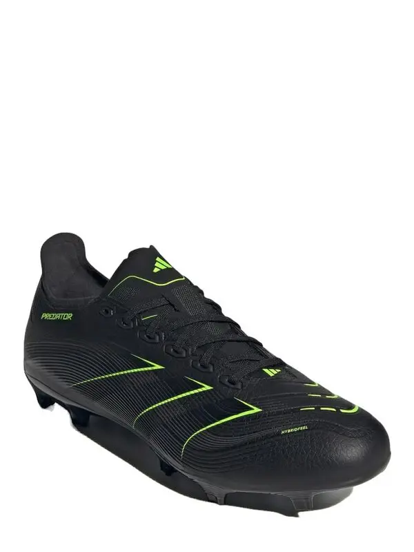 Adidas Predator League Firm/multi-ground Cleats - Core Black / Carbon / Lucid Lemon