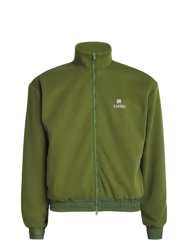 Amiri Logo Lounge Track Jacket - Green