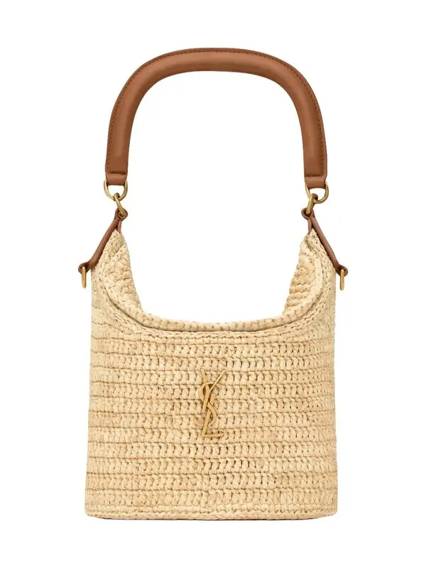 Saint Laurent Gaby Bucket Bag - Beige