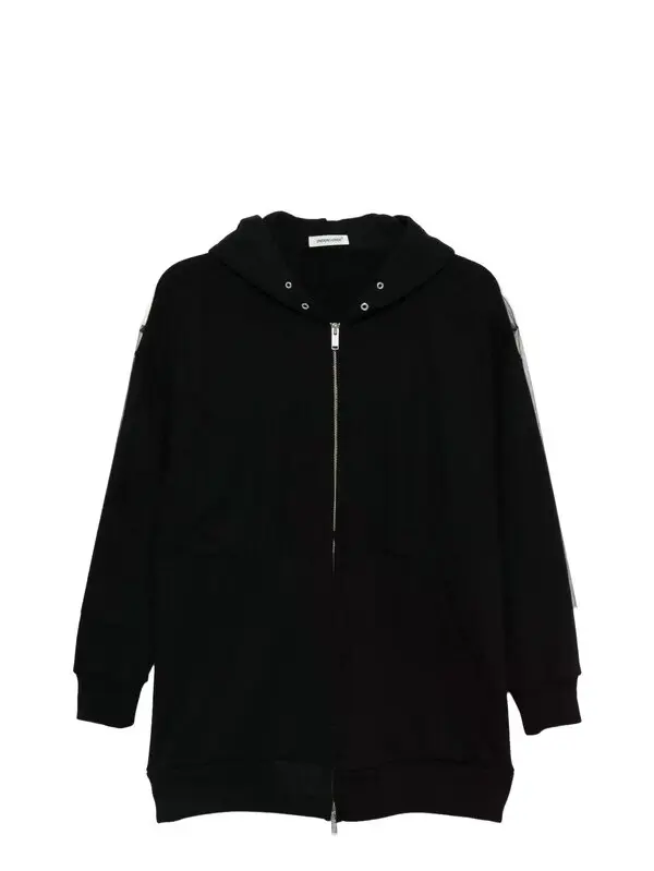 UNDERCOVERISM Cotton Full Zip Hoodie - Black