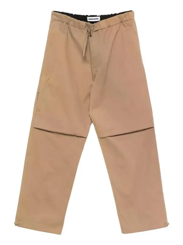 DARKPARK Layered Drawstring Trousers - Neutrals
