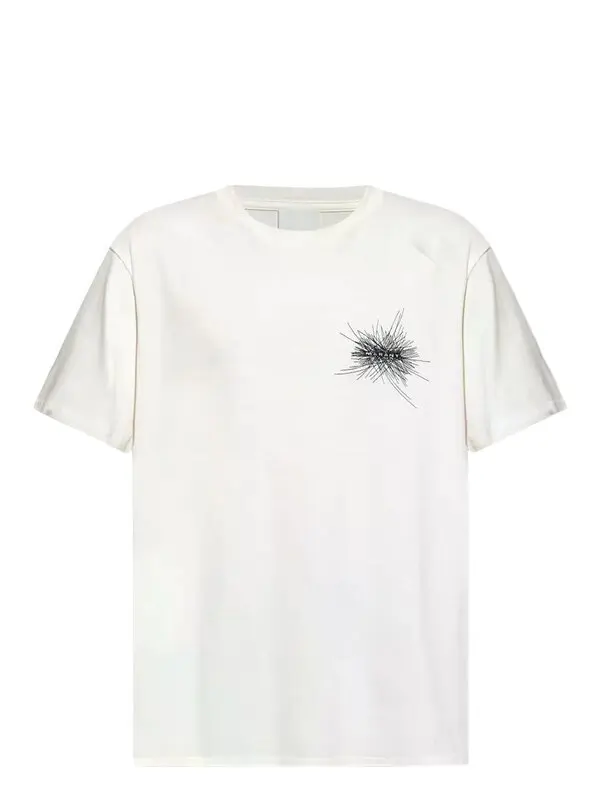 MARANT Honore Embroidered Short-sleeved T-shirt - White