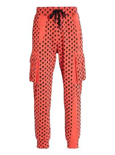 Dolce & Gabbana Pants In Cotton And Elastane - Red