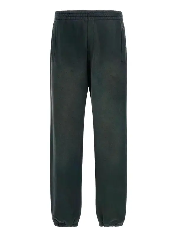 GOLDEN GOOSE Brushed-cotton Track Pants - Black