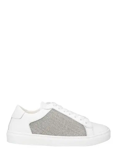 Fabiana Filippi Soft Leather Sneakers - White