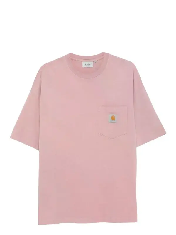 Carhartt Work In Progress Hudson Pocket T-shirt - Pink