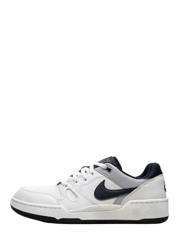 Nike Full Force Low Leather Sneakers - Grey