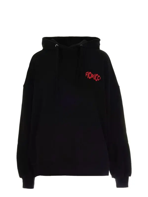 Fiorucci Logo Hoodie - Black