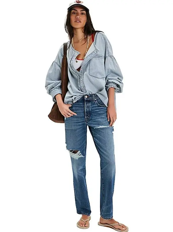 Edwin Sawyer Boyfriend Jeans - Boulder