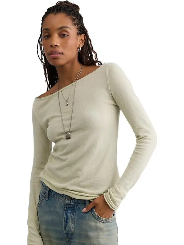 Free People We The Free Most Loved Long Sleeve - Fren Dew