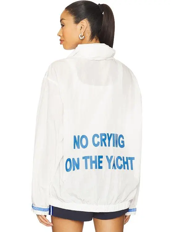 Yllw No Crying Windbreaker - White