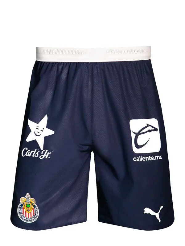 PUMA Chivas 25/26 Home Promo Soccer Shorts - Blue