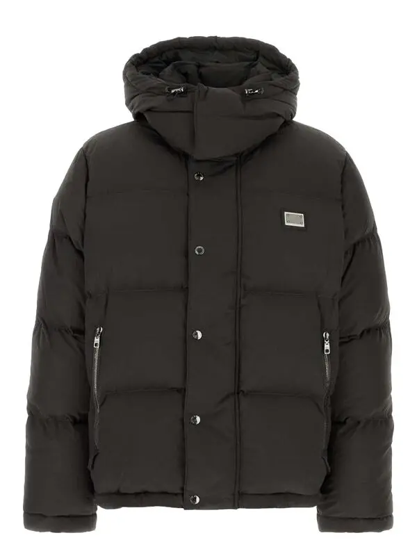 Dolce & Gabbana Down Padded Jacket - Black