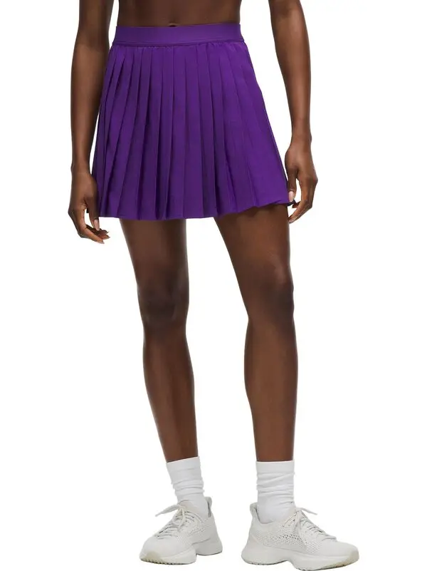 Lululemon High-rise Pleated Tennis Skirt - College Purple