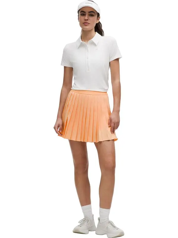 Lululemon High-rise Pleated Tennis Skirt - Rock Melon