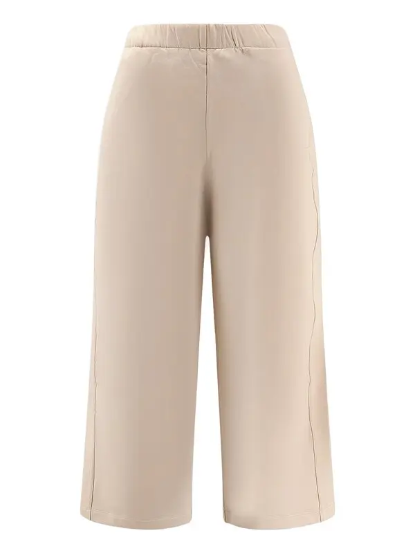 Max Mara Filovia Silk And Cotton Jogger Trousers - Beige