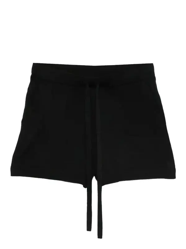 P.a.r.o.s.h Drawstring-waist Shorts - Black