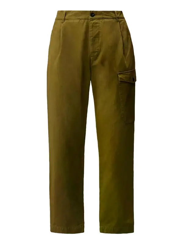 C.P. COMPANY Pleated Cargo Pants - Green
