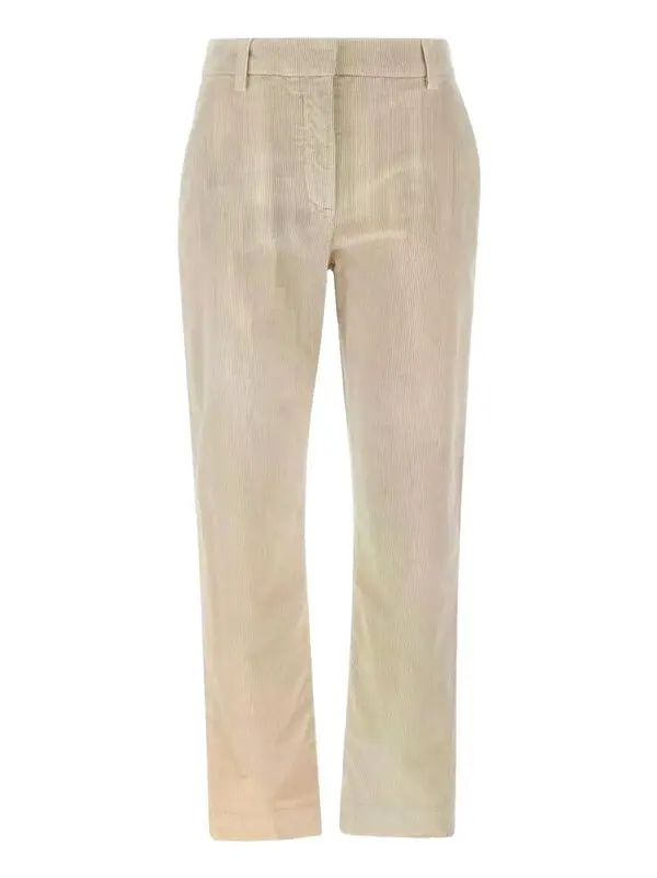 Eleventy Corduroy Trousers - Neutrals