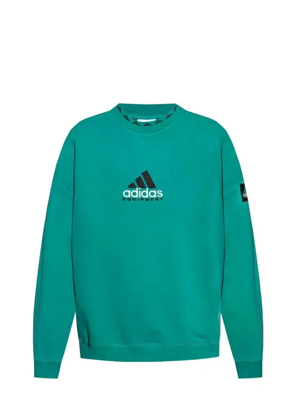 Adidas Eqt Crew-neck Sweatshirt - Green