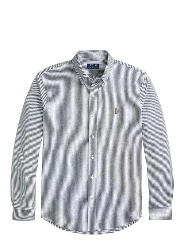 Polo Ralph Lauren Striped Button-up Shirt - Blue
