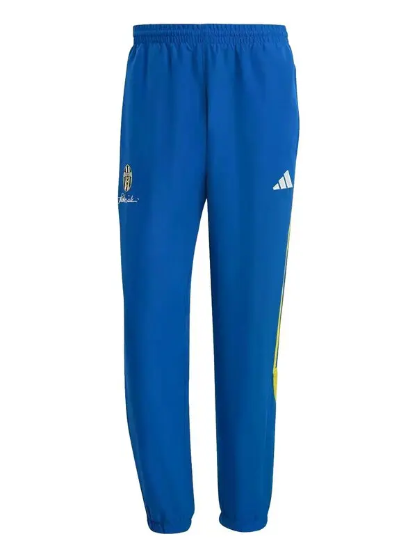 Adidas Three-stripe Panel Track Pants - Blue